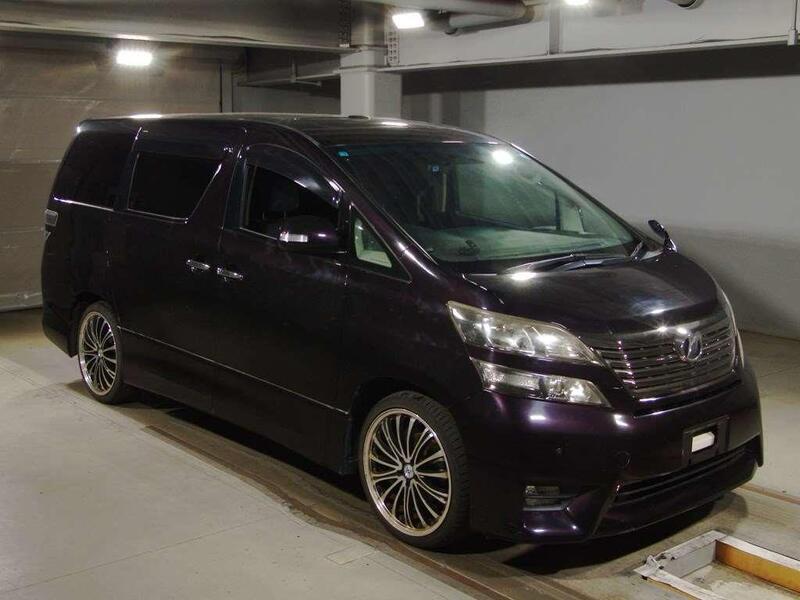 Used TOYOTA VELLFIRE 2010 Purple for sale - £12995 in Honeybourne ...